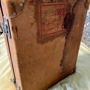 Antique 1920-30’s Italian Travelling Puppet Show Suitcase With Puppets ...