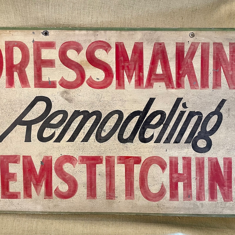 Antique Wooden Sign - Etsy