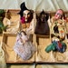 Antique 1920-30s Italian Travelling Puppet Show Suitcase With Puppets ...