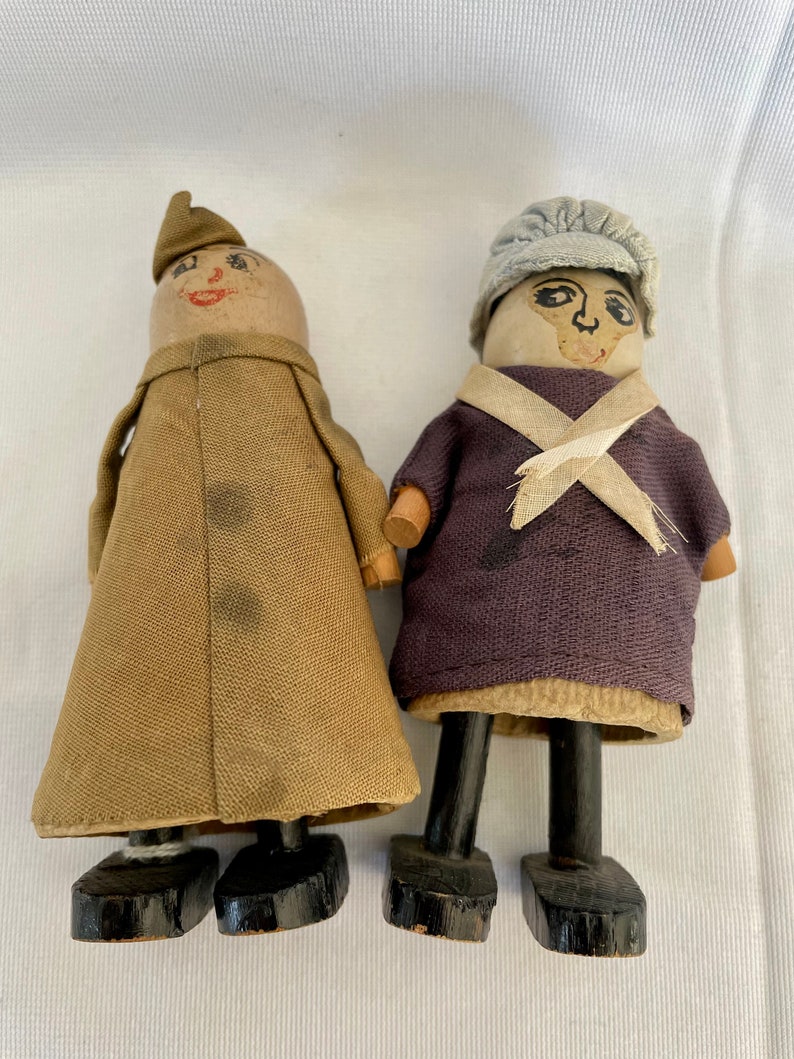 Original WWI Wilson Walkies Ramp Walking Soldier and Nurse | Etsy