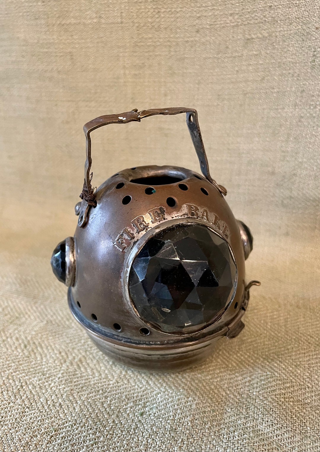 1890 Fireball Bicycle Lamp, Lantern, Parts or Restoration, Very Rare - Etsy