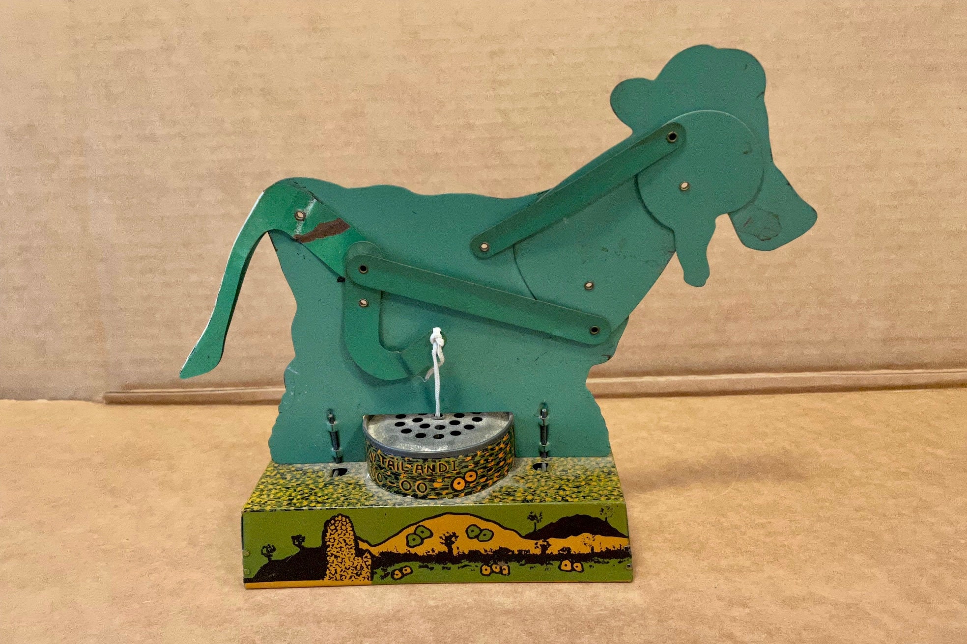Antique 1930’s Moo Cow Tin Toy - Etsy