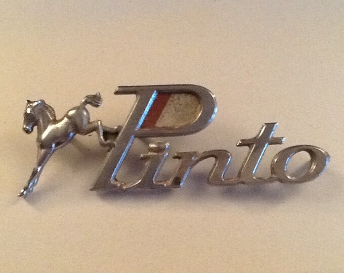 Whoa Retro 1970 Ford Pinto Car Emblem Taken off Right - Etsy