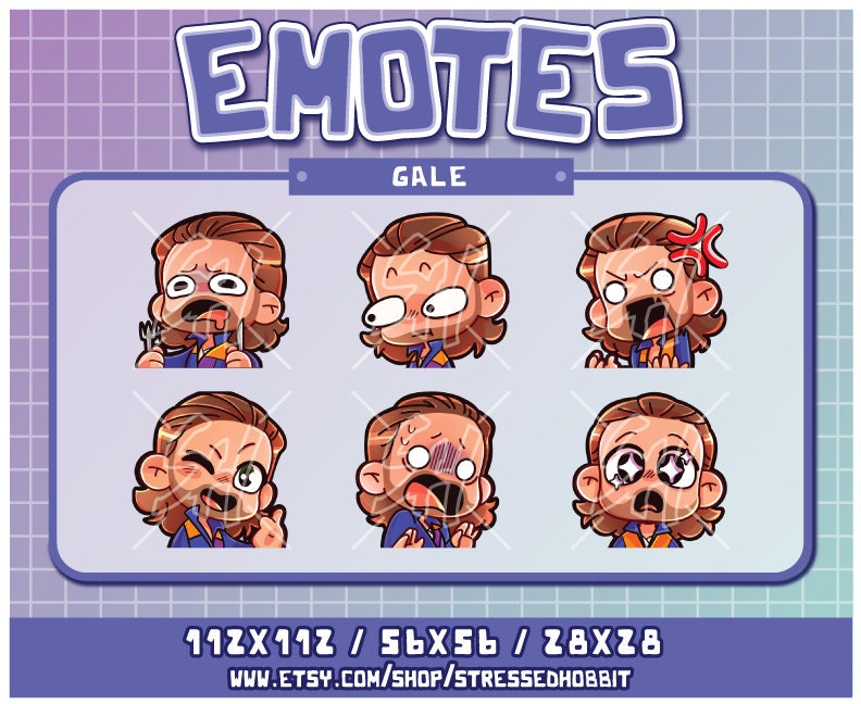 Human Wizard Prodigy 6 Pack 1 Twitch Discord Youtube Cute Kawaii B Gate ...