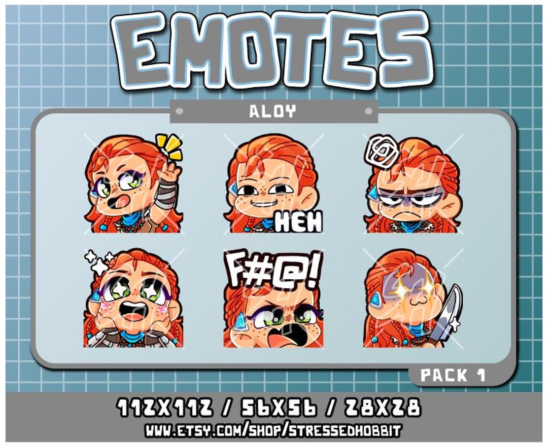 Nora Machine Hunter (6) Pack 1 | Twitch Discord Youtube | Cute Kawaii B ...
