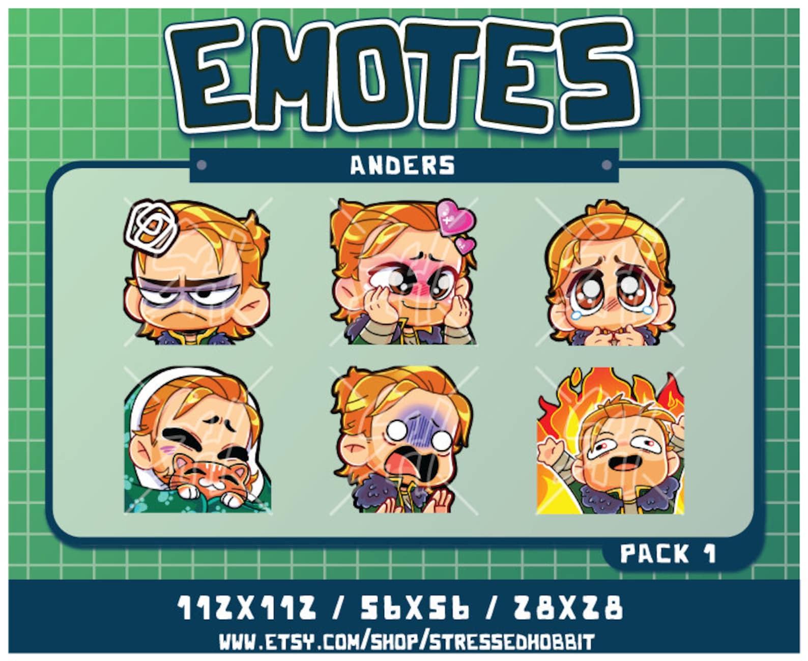 Human Mage Healer (6) Pack 1 | Twitch Discord Youtube | Cute Kawaii B ...