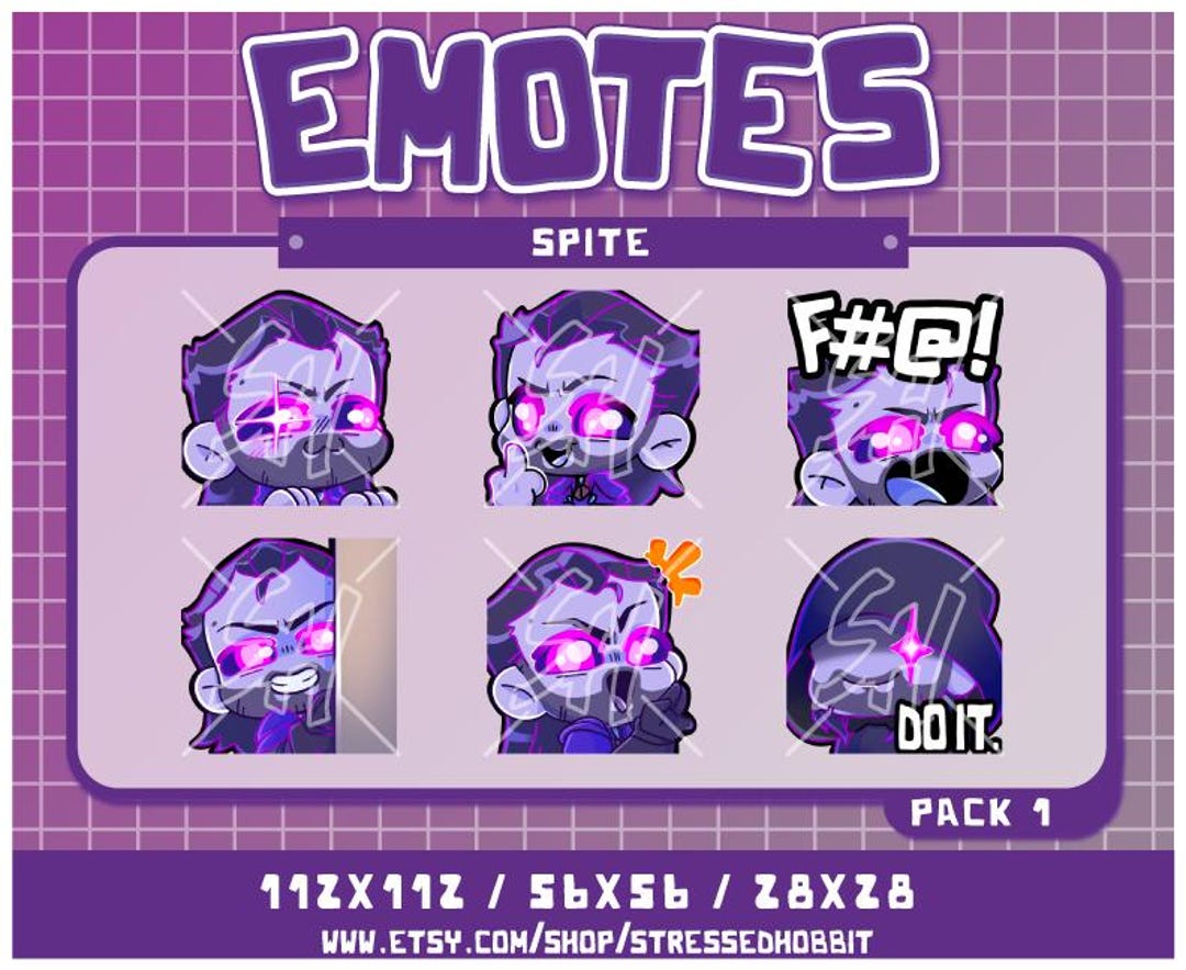 Spiteful Demon (6) Pack 1 | Twitch Discord Youtube | Cute Kawaii B Gate ...