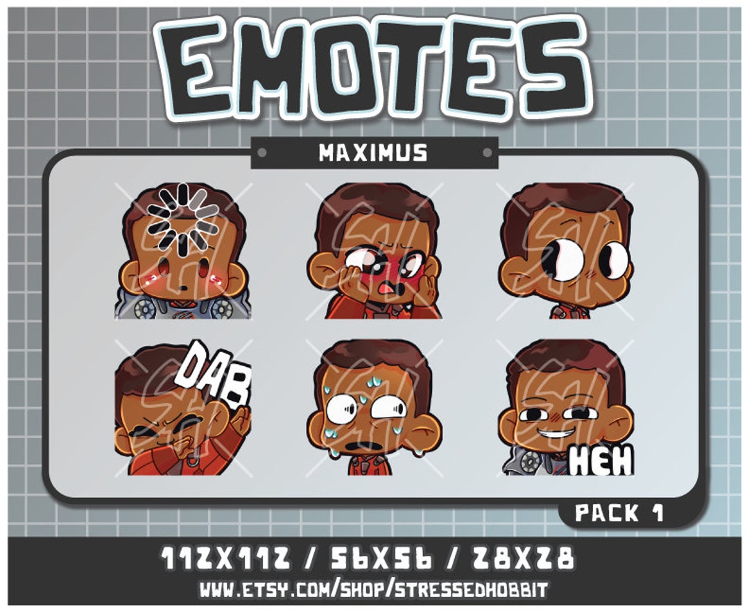 Desperate Squire (6) Pack 1 | Twitch Discord Youtube | Cute Kawaii B ...