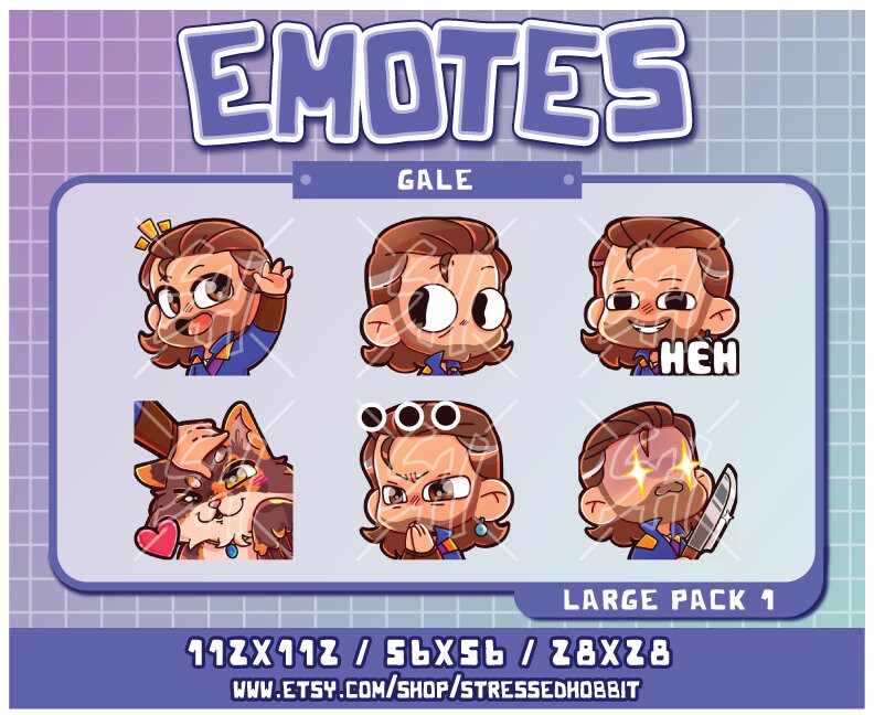 Human Wizard Prodigy 21 Large Pack Twitch Discord Youtube Cute Kawaii B ...