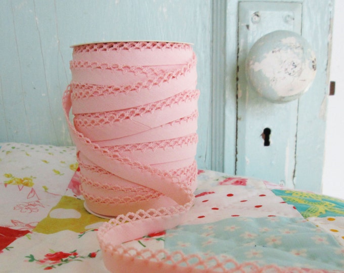Muslin Crochet Edge Bias Tape (no. 48) Double Fold Bias Tape Quilt ...