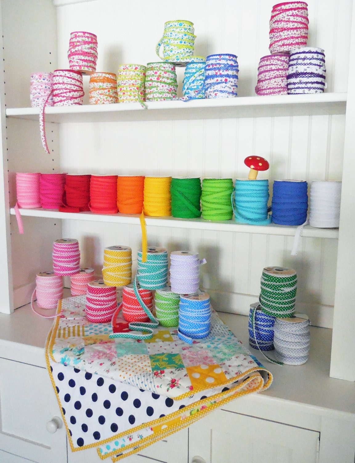 Mermaid Crochet Edge Double Fold Bias Tape (no. 56) - Etsy