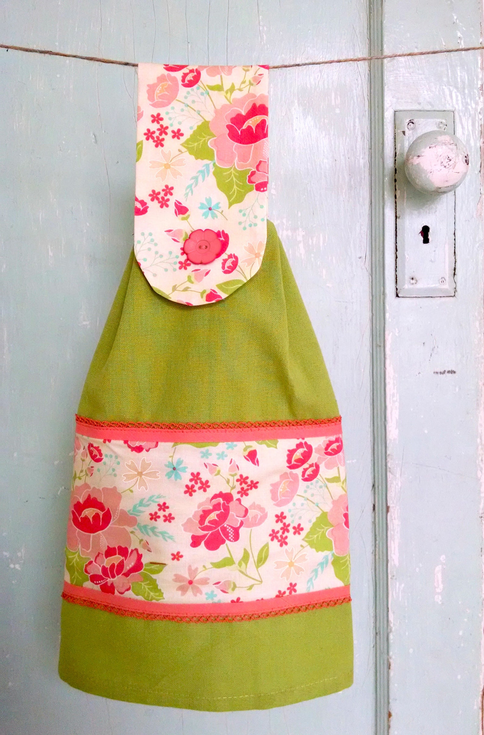 PDF Hanging Towel Pattern. Sewing Pattern. Kitchen. Gift Idea. Tea ...