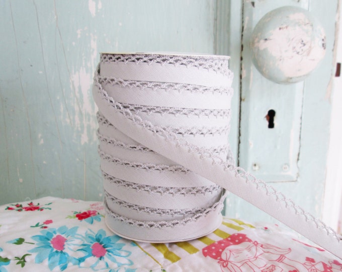 Muslin Crochet Edge Bias Tape (no. 48) Double Fold Bias Tape Quilt ...