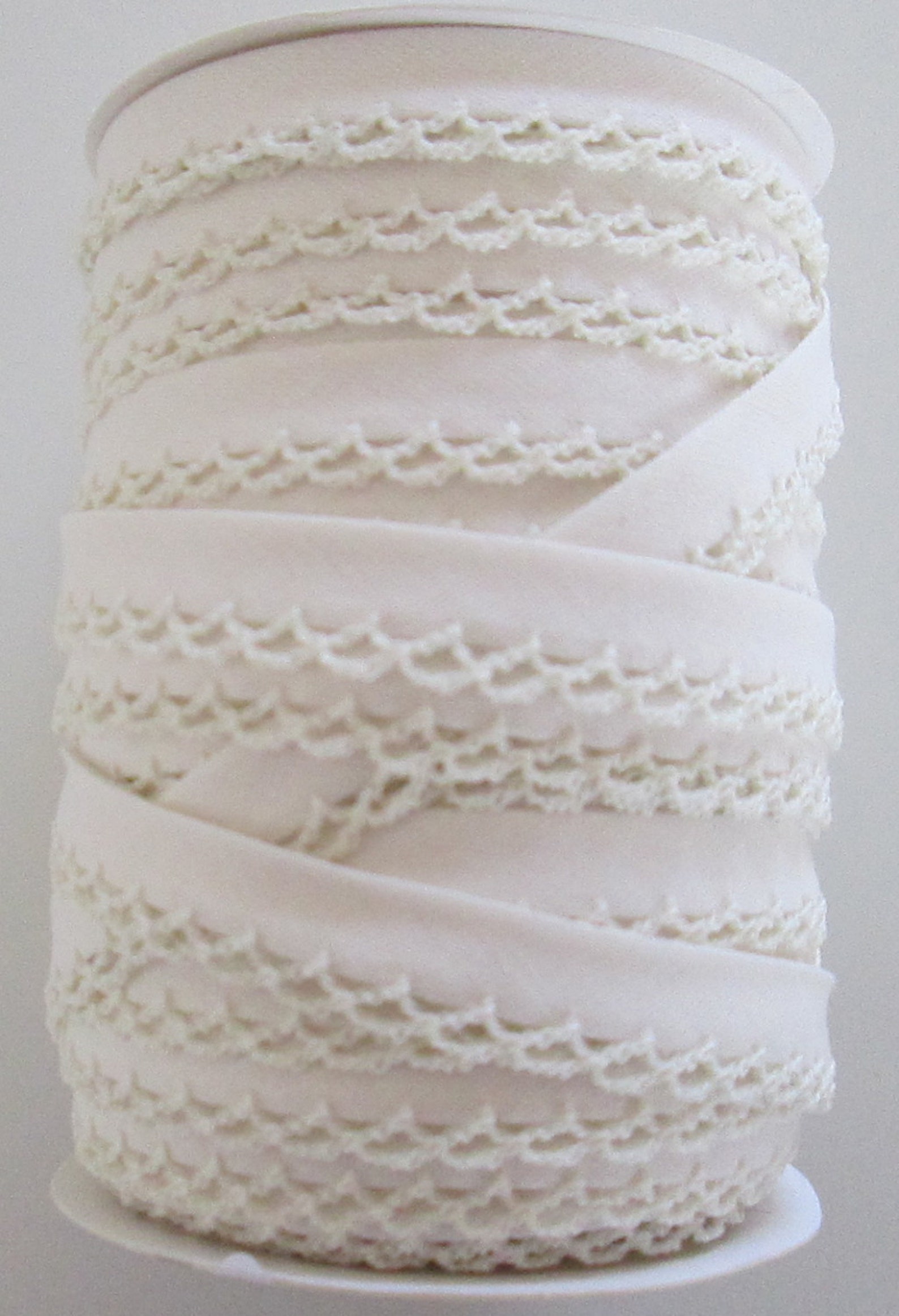 Muslin Crochet Edge Bias Tape (no. 48) Double Fold Bias Tape Quilt ...