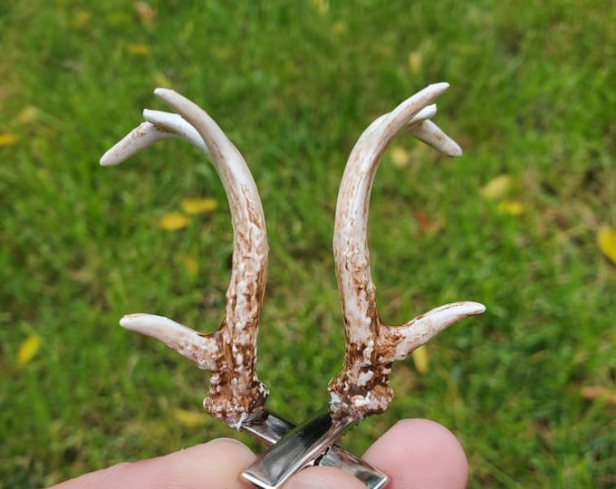 Natural Antler Hair Fork Burr Ends - Etsy