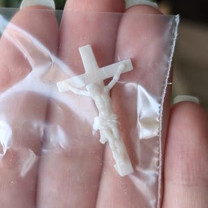 Dollhouse Artisan Wall Crucifix Miniature Handmade Toy. Wall Hanging ...