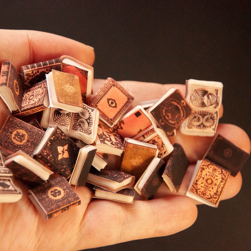 Miniature Books - Etsy