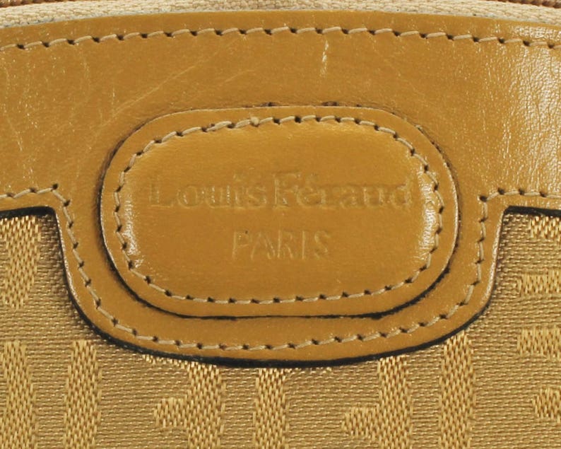 Louis Feraud Paris Vintage 1980s Handbag Crossbody Purse Tan - Etsy New ...