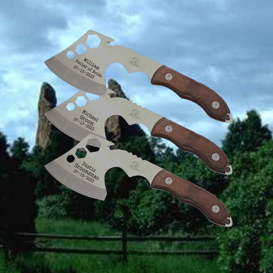 Personalized AXE. HATCHET, Custom Engraved Camping Hunting Axes ...