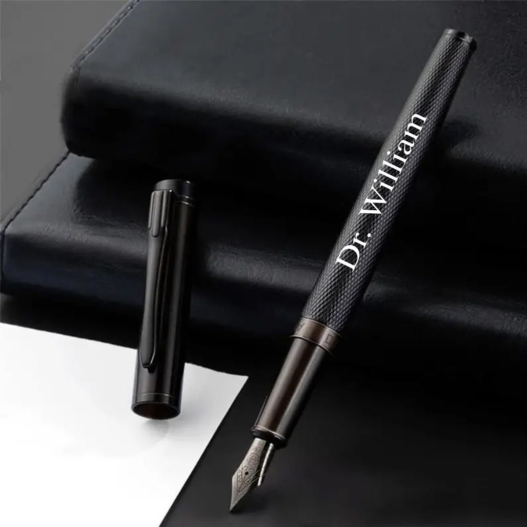 Personalized FOUNTAIN PEN Custom Engraved Pens for Him , for Men ...