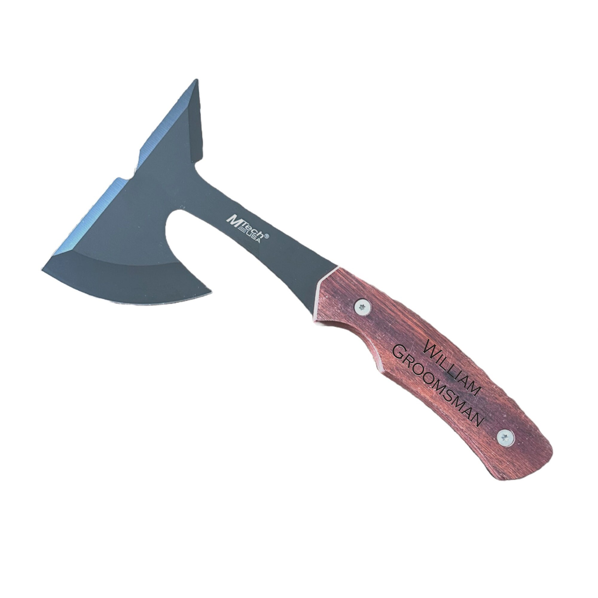 Custom Groomsmen Axes – Engraved Hatchet Gift Set – Personalized ...