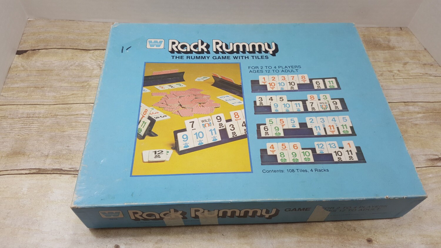 Rack Rummy, 1979, Vintage Board Game, Tile Game - Etsy