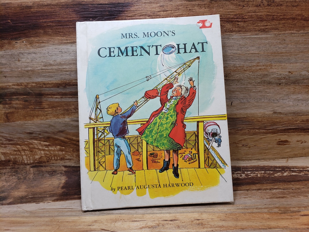 Mrs Moons Cement Hat, 1974, Pearl Augusta Harwood, Vintage Kids Book - Etsy