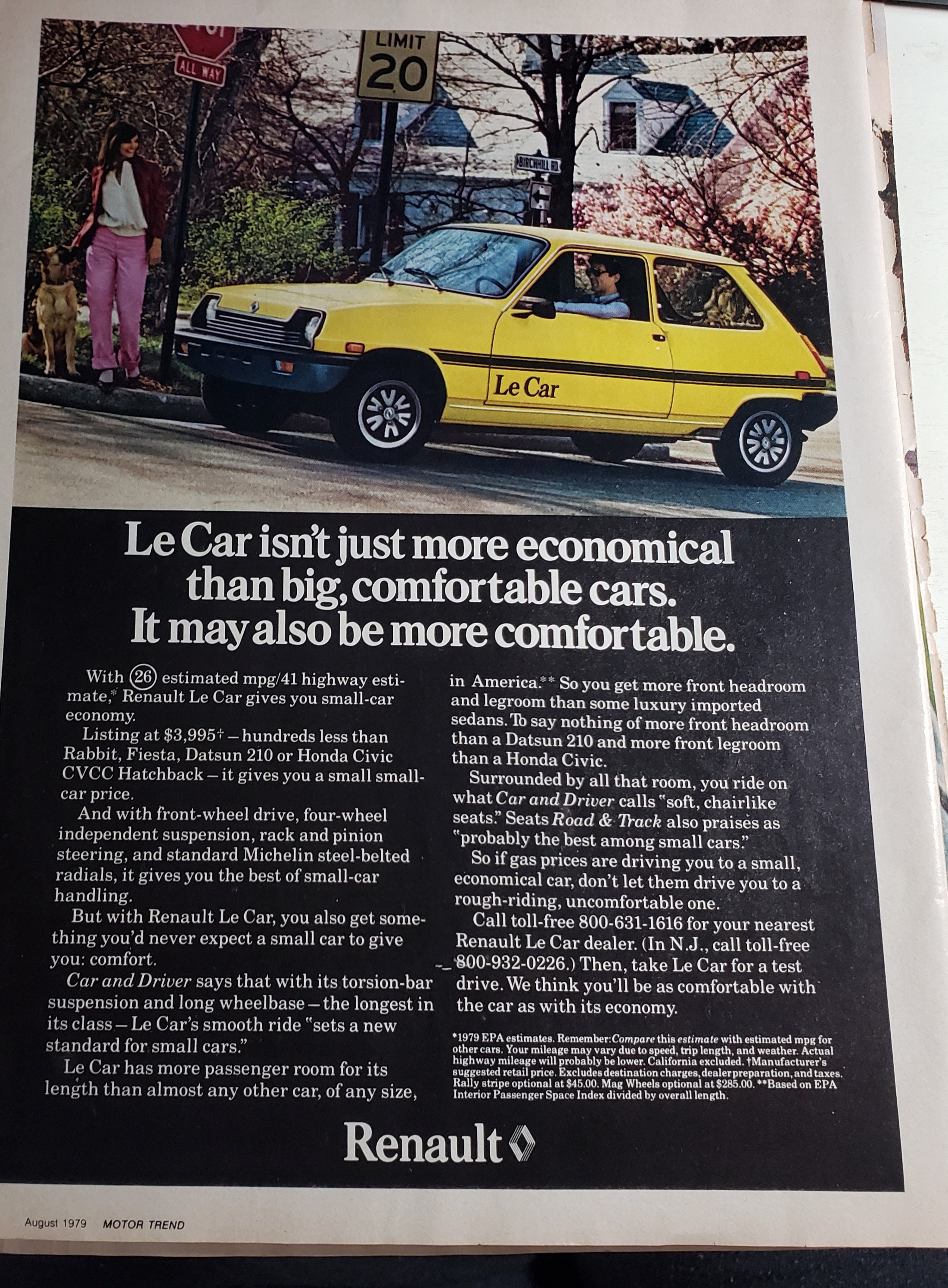 Lecar Vintage Car Ad, 1979, Vintage Ad, Renault, Vintage Magazine Ad - Etsy