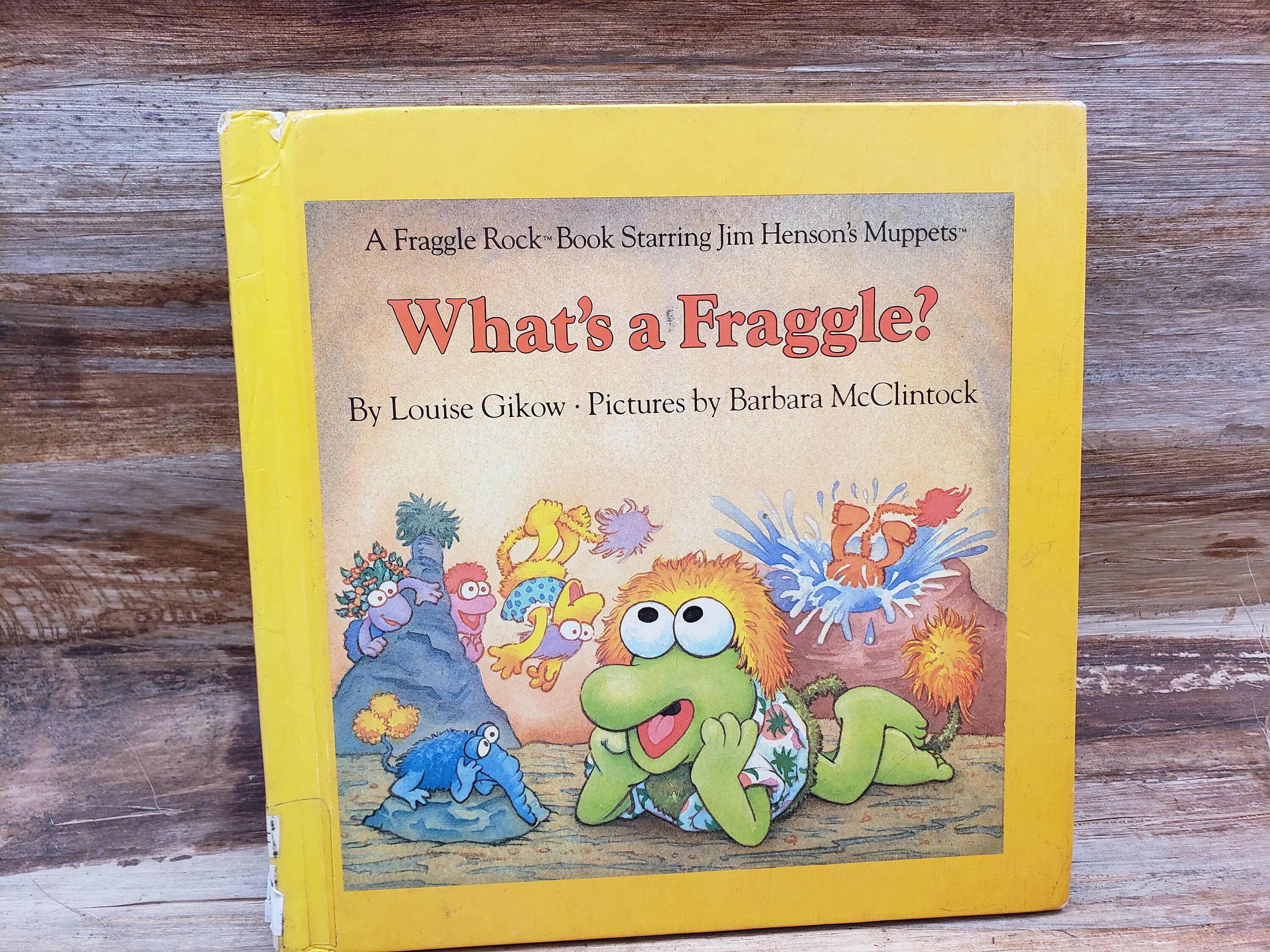 Whats A Fraggle? Jim Henson Book, 1984, Vintage Kids Book - Etsy