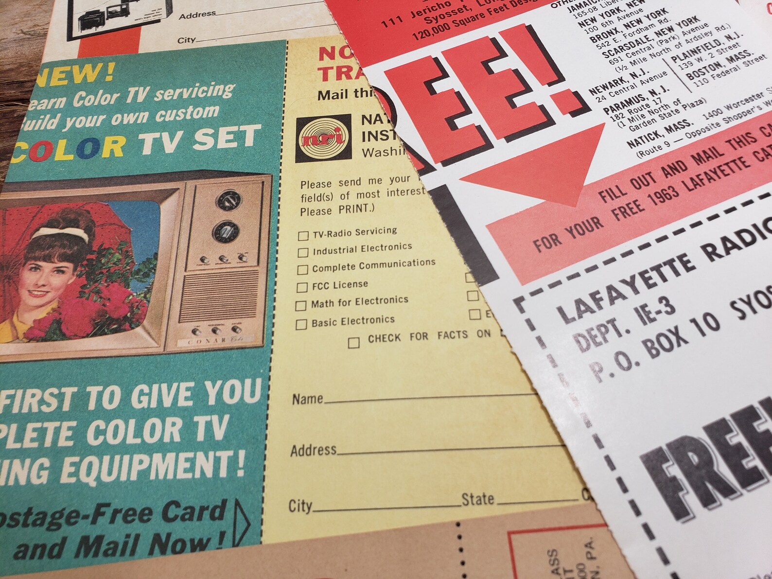 17 Vintage Mail in Cards From the 50s and 60s Vintage - Etsy