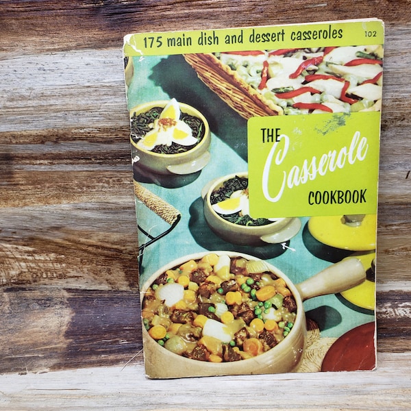 Casserole Cookbook - Etsy