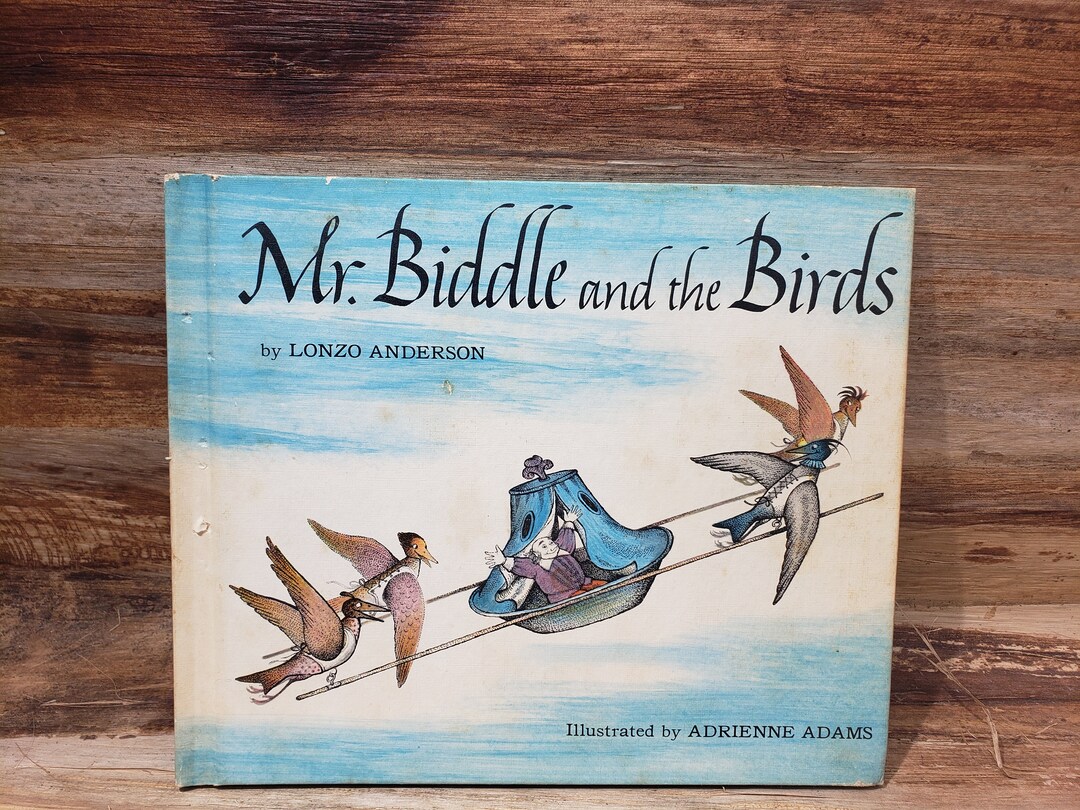 Vintage Mr Biddle and the Birds, 1971, Lonzo Anderson, Vintage Kids ...