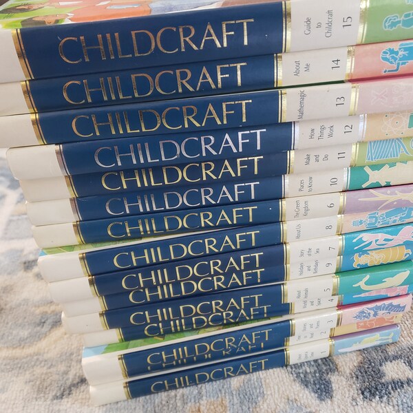 Childcraft Books - Etsy