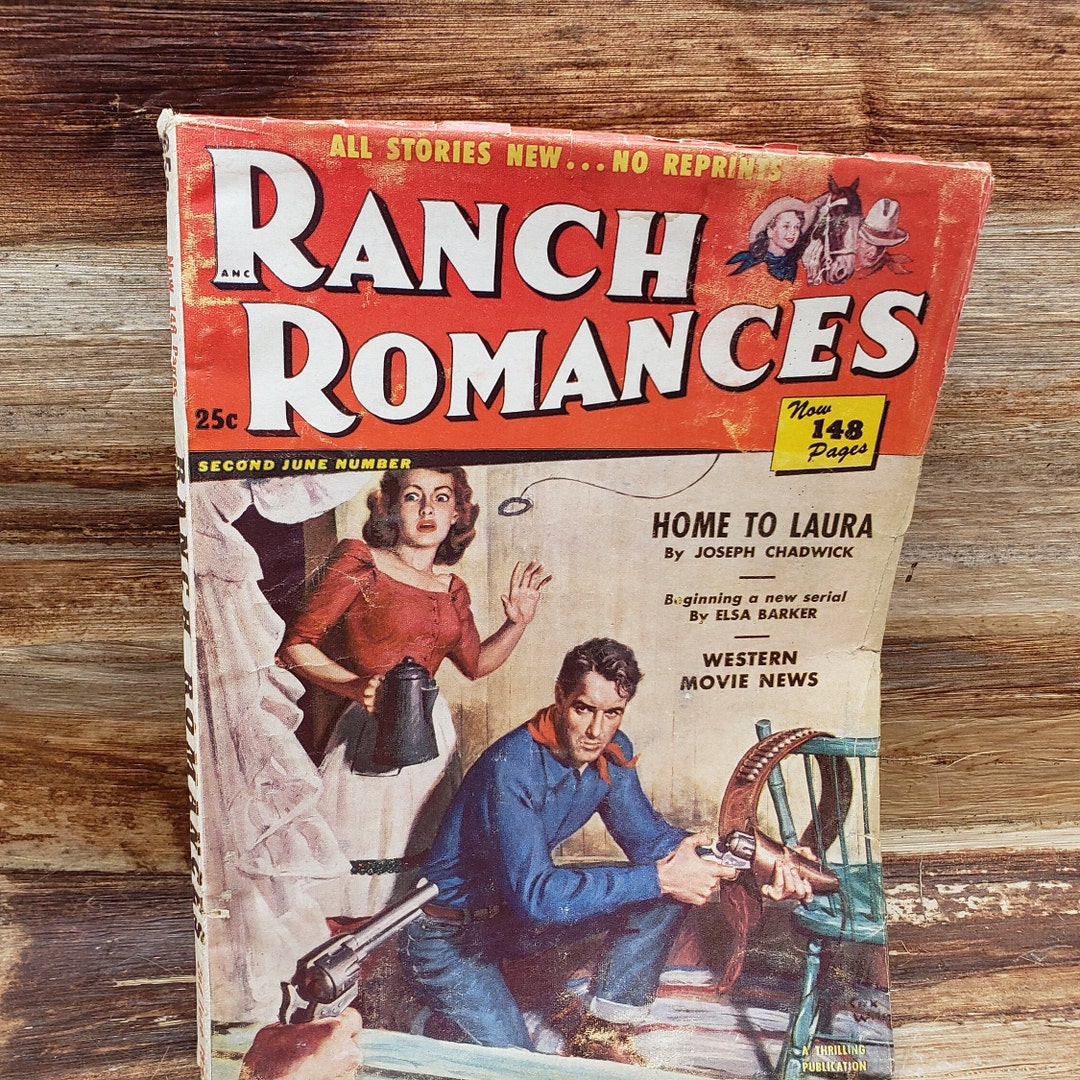 Ranch Romances Magazine, June 1950s, Vintage Western Magazine - Etsy