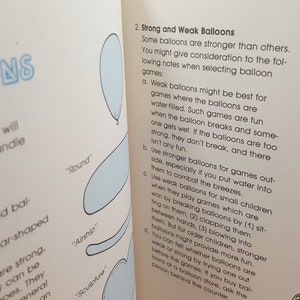 The Great Balloon Game Book, 1987. Arnold E Grummer, Vintage Kids Book ...