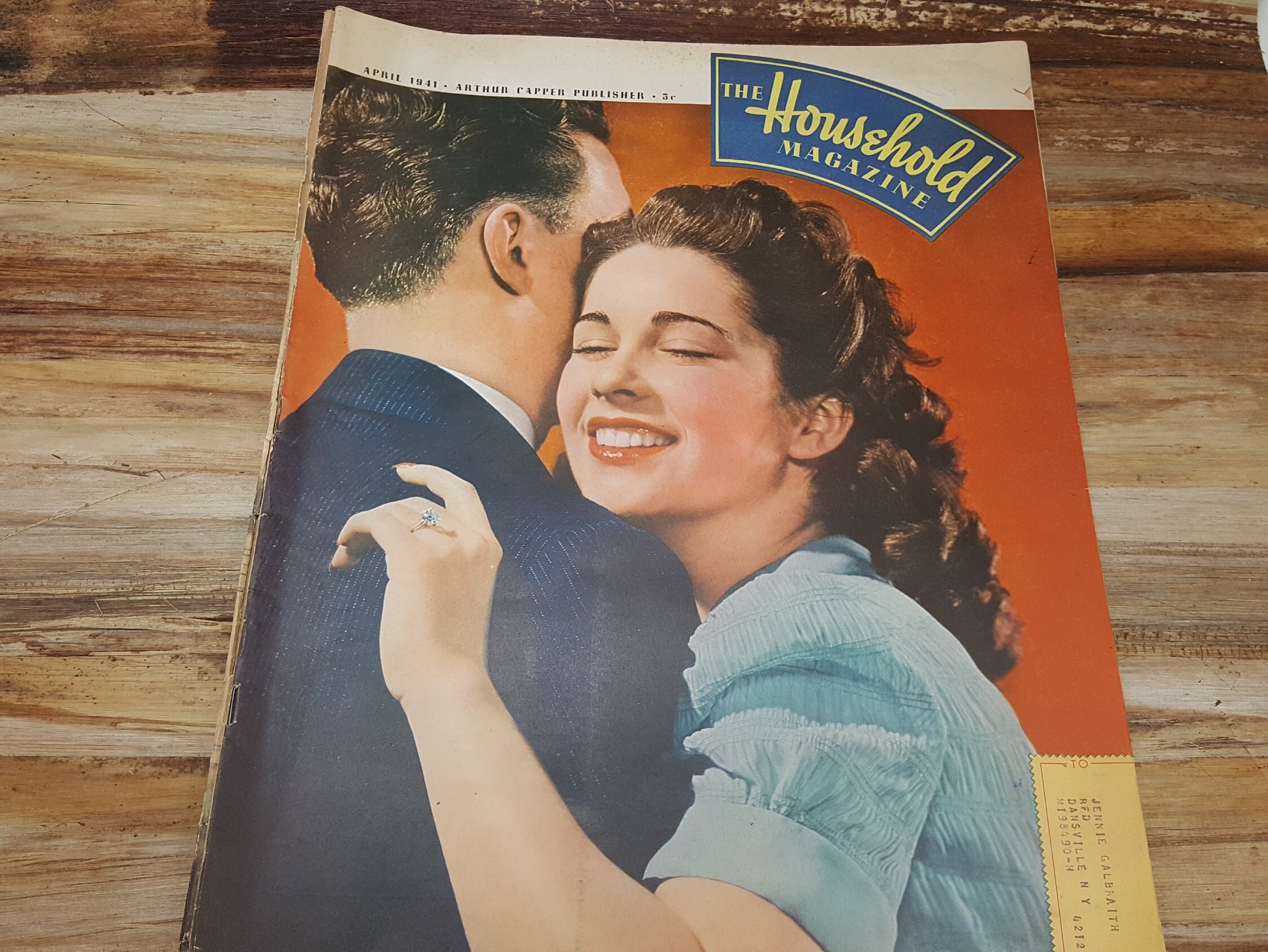 The Household Magazine, April 1941, Vintage Magazine - Etsy