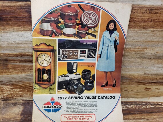 1977 Spring Value Catalog Amoco Vintage Catalog | Etsy
