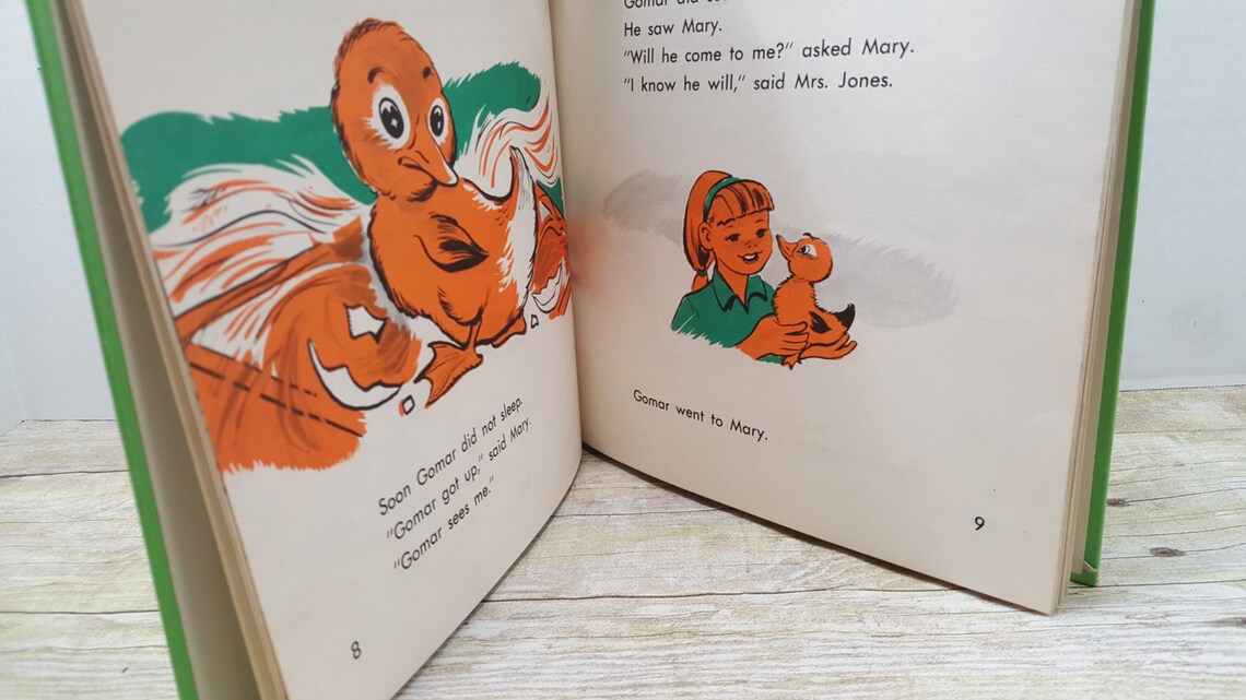 Gomar the Gosling, 1969, Gene Darby, Edward Miller, Vintage Kids Book ...