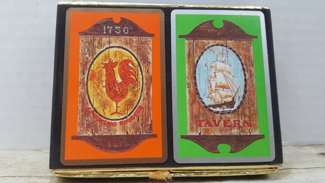 Vintage Playing Cards, 2 Sets, Congress Playing Cards, 1970s - Etsy