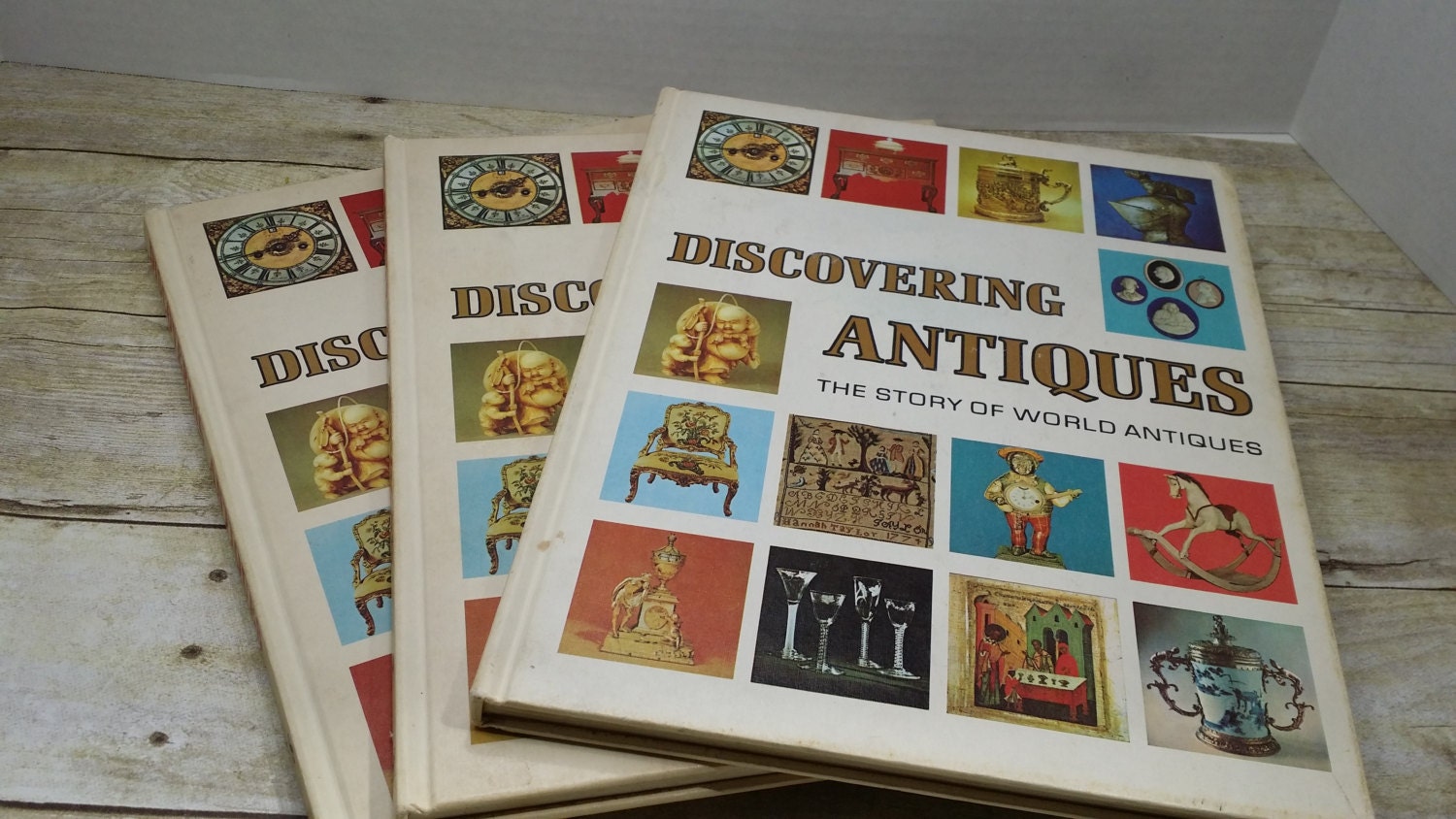 Discovering Antiques, 3 Volumes, 1973, Book Set, Collecting Antique ...