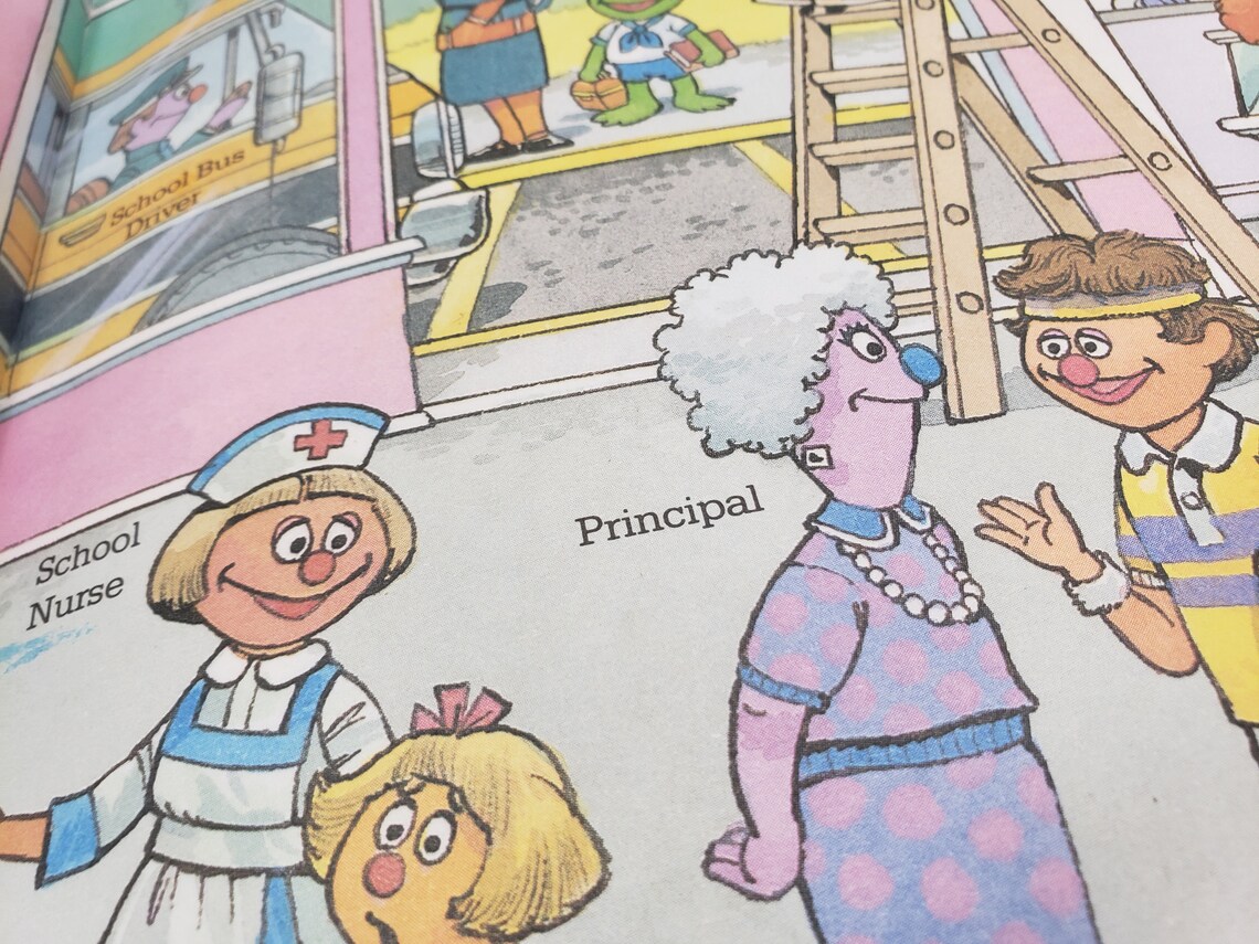 Muppets Babies Working World, 1989 , Vintage Kids Book - Etsy