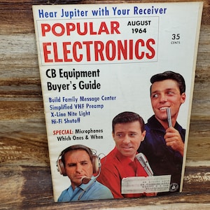Popular Electronics, August 1964, Vintage Magazine - Etsy