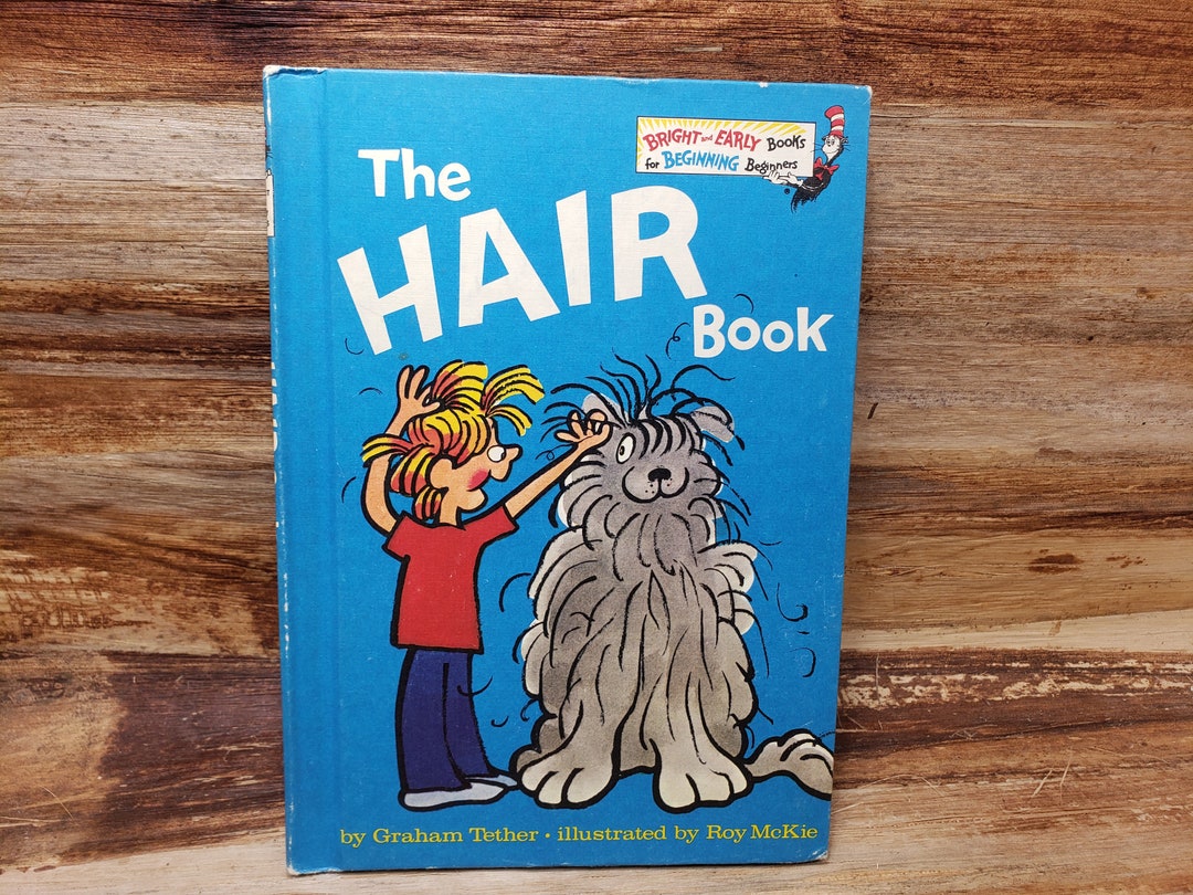 The Hair Book 1979, Graham Tether, Roy Mckie, Vintage Kids Book - Etsy