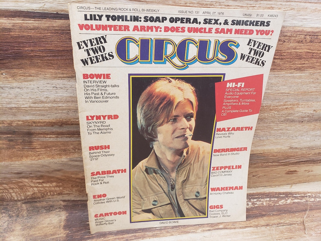Vintage Circus Magazine - Etsy