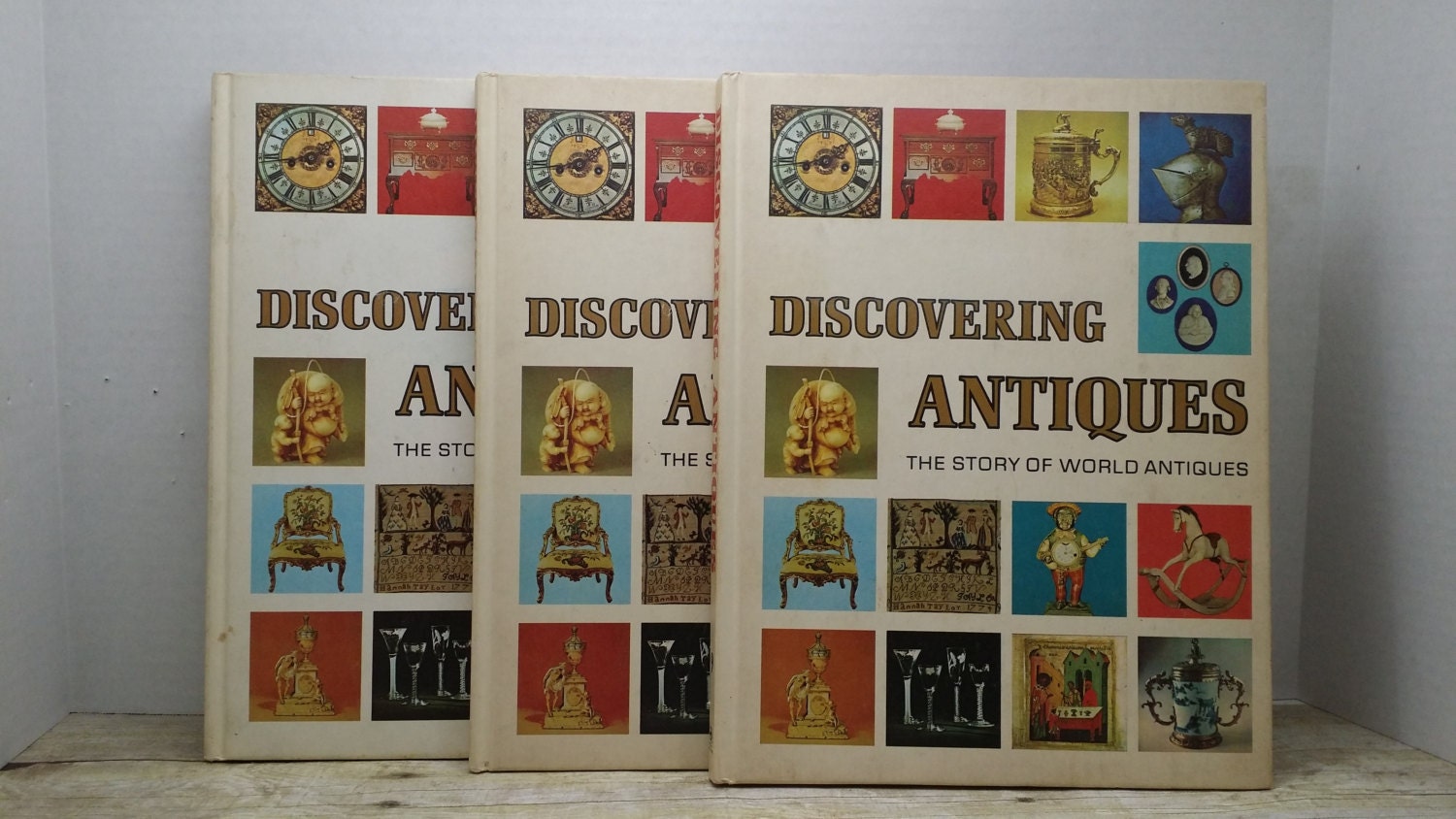Discovering Antiques, 3 Volumes, 1973, Book Set, Collecting Antique ...