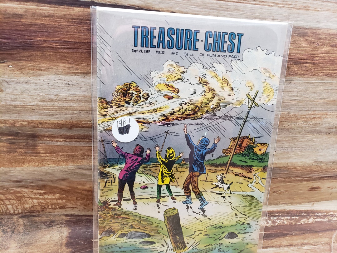 Vintage Treasure Chest Magazine, 1967 , Vintage Magazine - Etsy