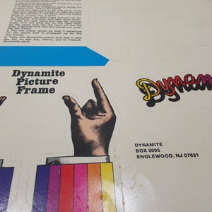 Dynamite Magazine, 1976, Vintage Magazine, School Book Form, Bionic ...