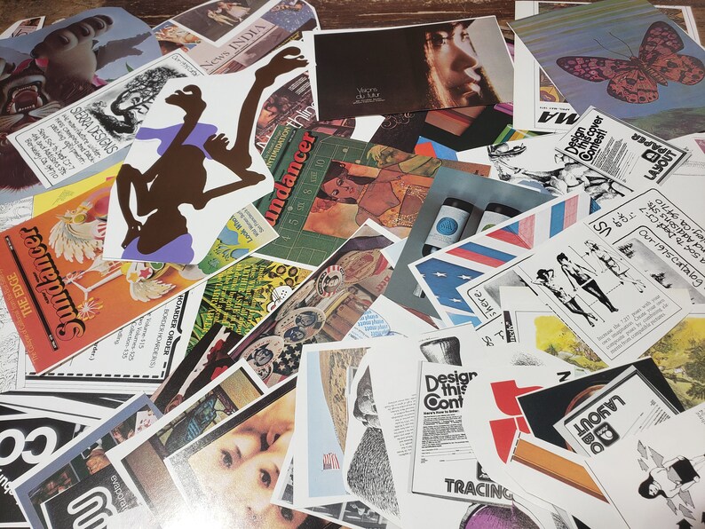 Over 70 Pieces of Vintage Marketing Ephemera 1960s Vintage Ephemera - Etsy