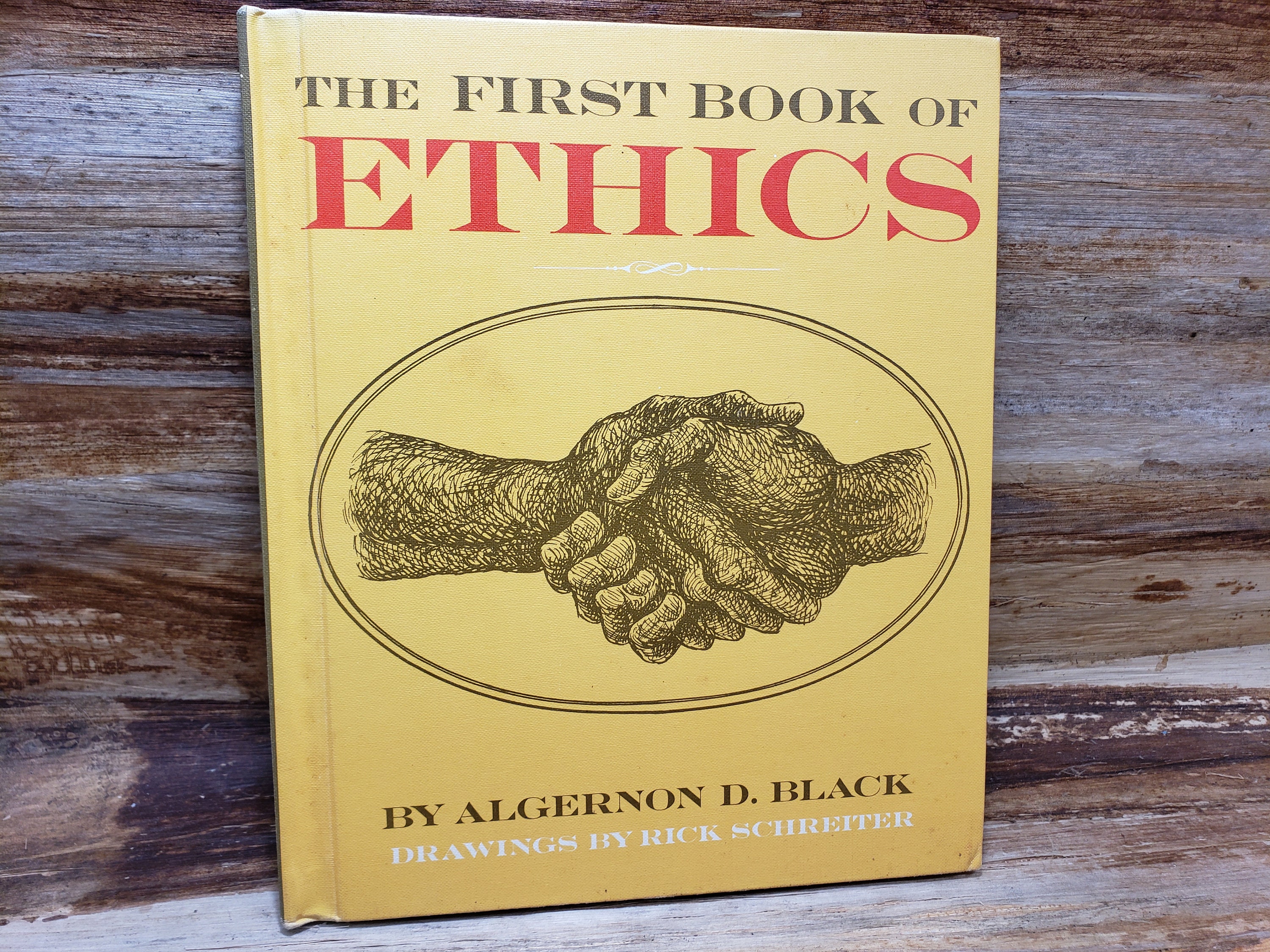 The First Book of Ethics, 1965, Algernon D, Black, Vintage Book - Etsy