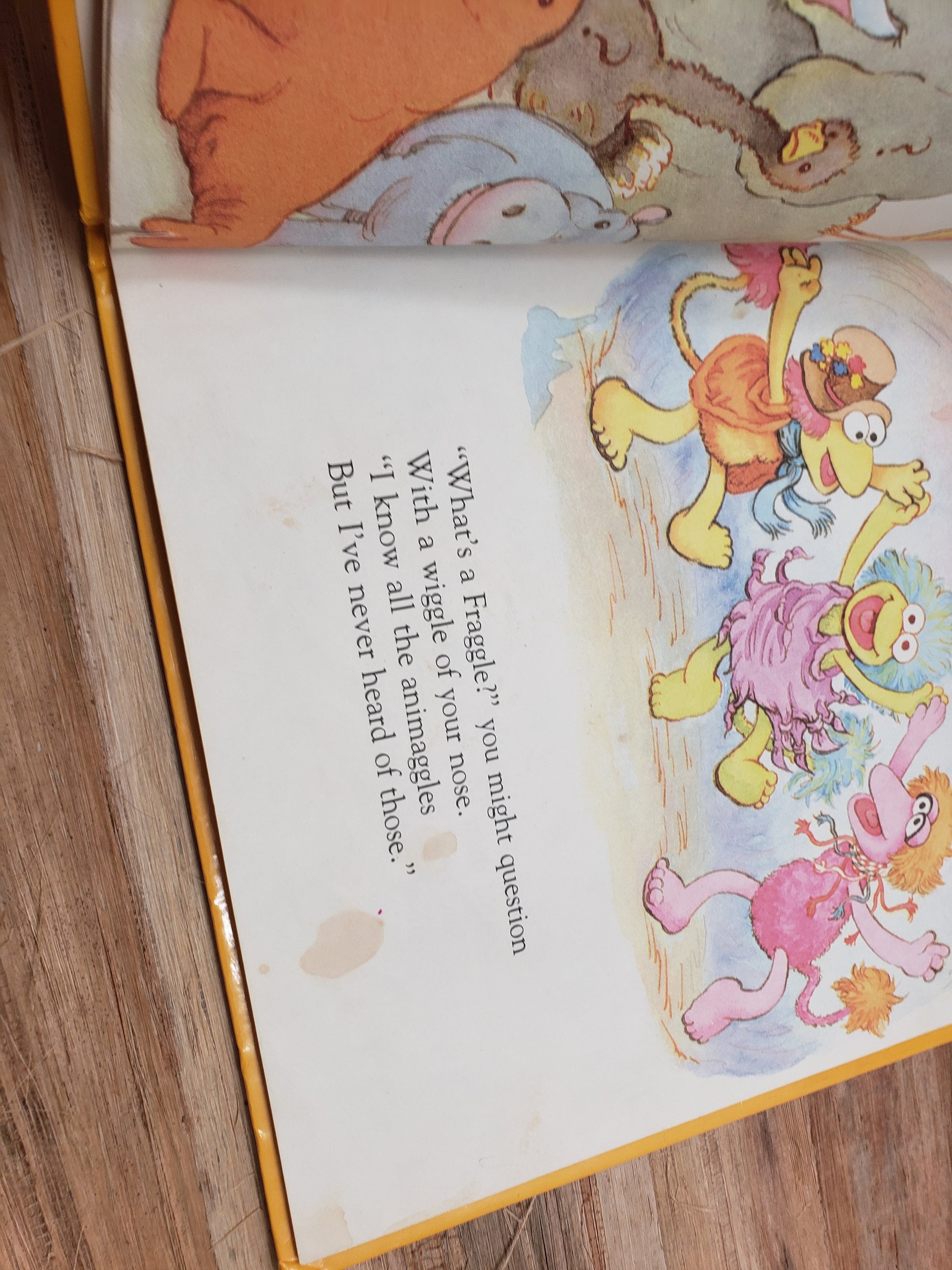 Whats A Fraggle Jim Henson Book, 1984, Vintage Kids Book - Etsy